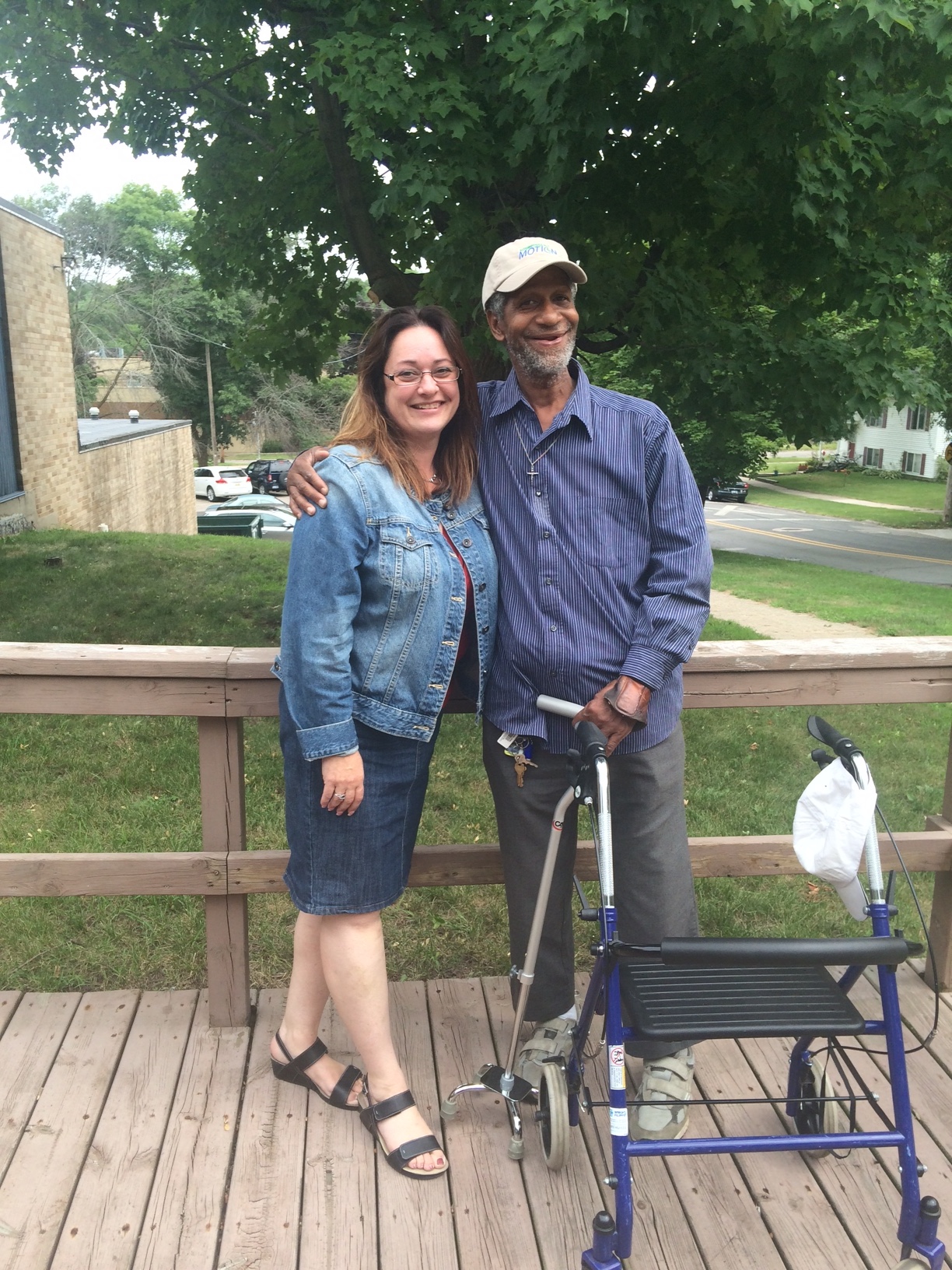 Coleen and client – Renew Mobility