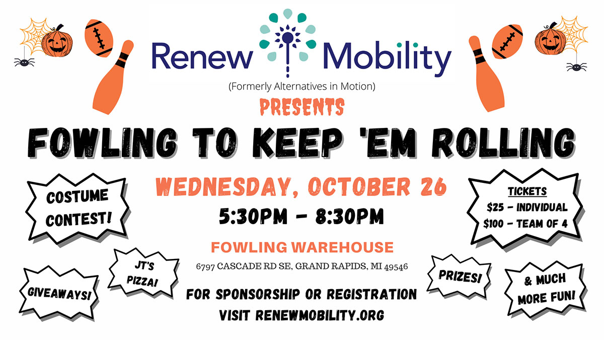 Renew Mobility – Our mission to enhance independence through access to mobility equipment.